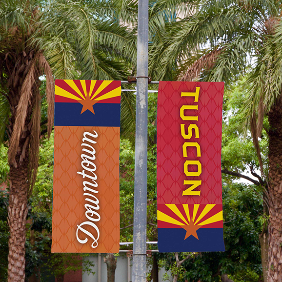 EcoVantage Pole Banner by UltraFlex – epic distribution